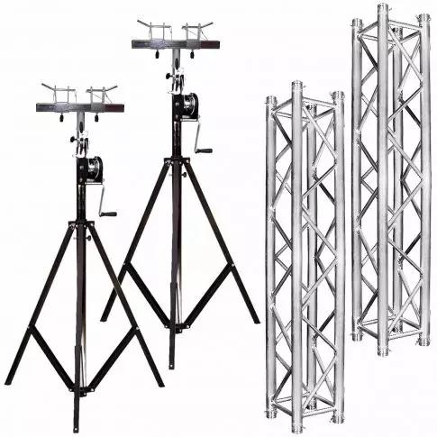Global Truss Crank-up Portable Lighting Truss Package | IDJNOW