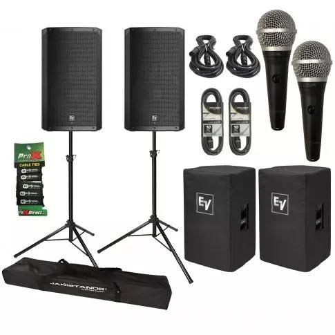 2x Electro-Voice ELX200-15P 15" Powered Speakers | IDJNOW