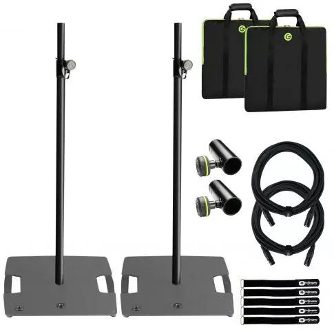 2x Gravity GLS431B Lighting Stands Package (black) | IDJNOW