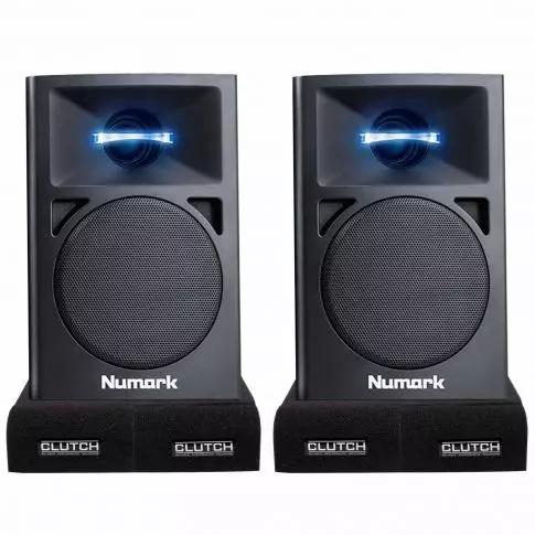 Numark N-Wave 360 Monitors with Isolator Pads | IDJNOW