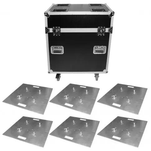 ProX Flight Case with 6 Aluminum Base Plates 30x30 | IDJNOW