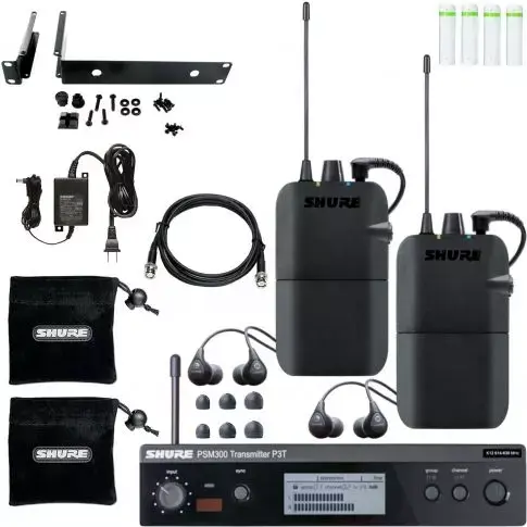 Shure PSM300 Twin Pack Monitor System (J13) | IDJNOW