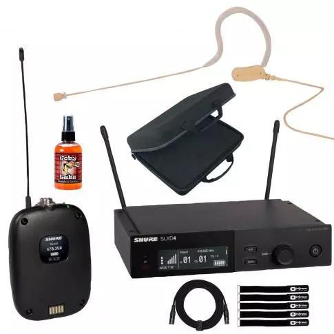 Shure SLXD14/153T System with Case and Sanitizer | IDJNOW
