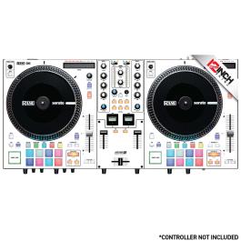 12 Inch Skinz Rane One White and White Overlays | IDJNOW