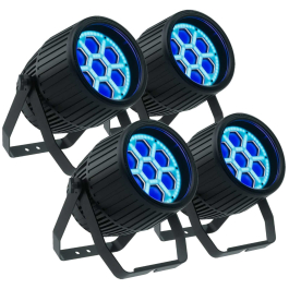 4x Blizzard Lighting Motif Settelenti RGBA LED Wash | IDJNOW
