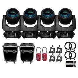 JMAZ Lighting JZ3016 Phantom Beam 120 Head 4-Pack & Cases