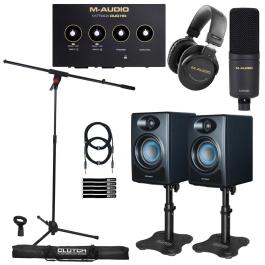 M-Audio M-Track Duo HD Pack with Monitors & Desk Stands