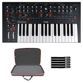 Moog MESSENGER Monophonic Keyboard Synthesizer with Bag