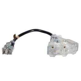 ProX XC-P143-1 1FT 3-Prong Black Power Cord | IDJNOW