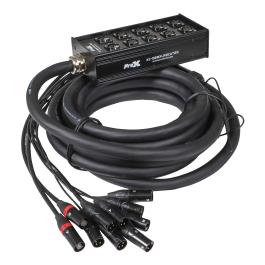ProX XC-SB8XLR2CAT25 25 FT XLR Stage Extension Box Snake
