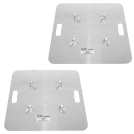 2x ProX XT-BP24A 24" x 24" Aluminum Base Plates | IDJNOW