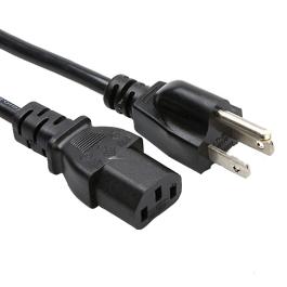 Hosa Technology PWC-425 25' 14 gauge IEC C13 to NEMA 5-15P Power Cord ...