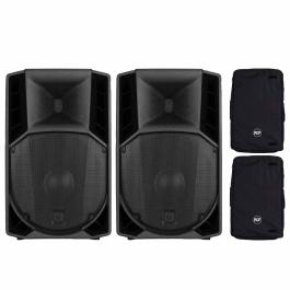 RCF ART 715-A MK5 15" Powered Speakers 2-Pack with Covers