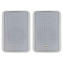 RCF MR 50 W Pair of Passive 5" Bass Reflex Speakers - White