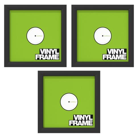 Glorious Vinyl Frame Set Black (Set of 3) | IDJNOW