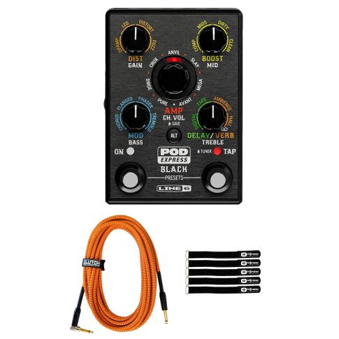 Line 6 POD Express Black Amp & Effects Processor with Cable