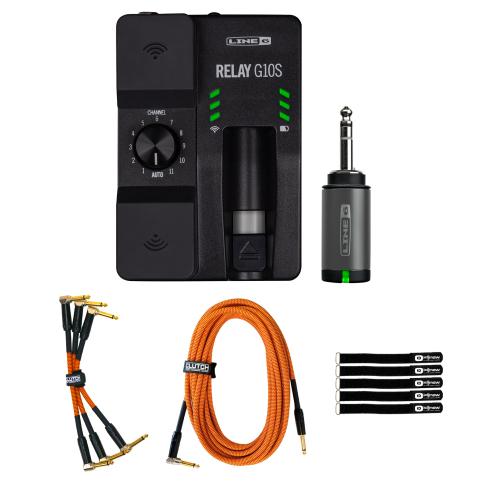 Line 6 RELAY G10SII Digital Guitar Wireless System & Cables
