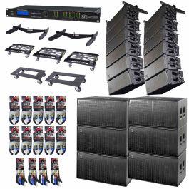 (12) DAS Event-208A 8" Speakers & 18" Subwoofers | IDJNOW