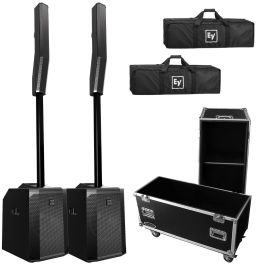 2x Electro-Voice Evolve 50 Systems & Odyssey Case | IDJNOW