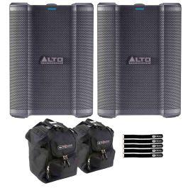 2x Alto Professional BUSKER Portable PAs with Cases | IDJNOW
