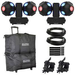 2x Chauvet DJ Cosmos HP Effect Lights with Bags | IDJNOW