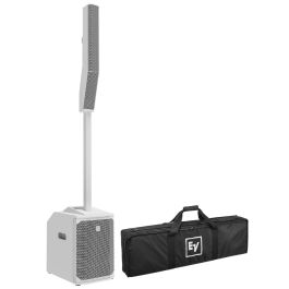 EV Evolve50M Portable Column Loudspeaker System White | IDJNOW