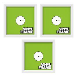 Glorious Vinyl Frame Set White (Set of 3) | IDJNOW