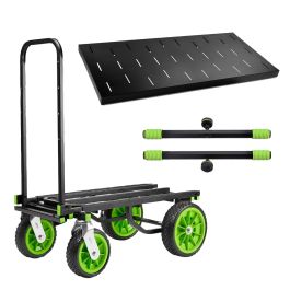 Gravity CART L01B Large Trolley with Desk Extension | IDJNOW