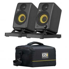 KRK GOAUX3-NA 3" Portable Studio Monitor System | IDJNOW