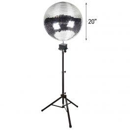ProX MB-20 20" Mirror Ball ABS Core with Stand | IDJNOW