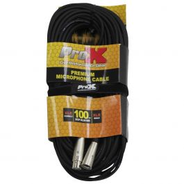 ProX XCP-XLR100 100FT XLR Audio Microphone Cable | IDJNOW