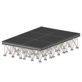 ProX StageX 8FT x 12FT x 24" Complete System Pack | IDJNOW