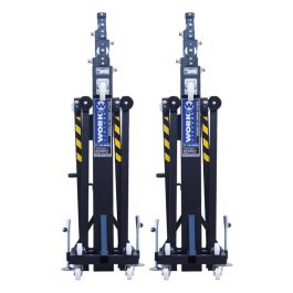 Work Pro LW 290D Telescopic Lifting Tower (21.6 FT) 2-Pack