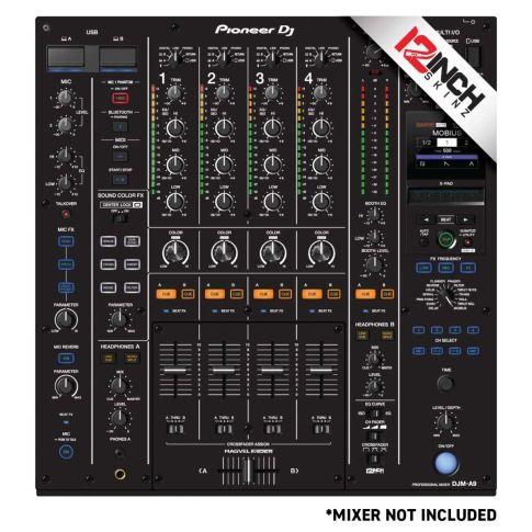 12 Inch Skinz Black Adhesive 9-Piece DJM-A9 Skin | IDJNOW
