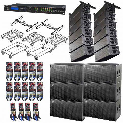 (12) DAS Event-208A 8" Speakers & 18" Subwoofers | IDJNOW