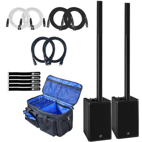 (2) Yamaha Pro Audio DXL1K Speakers with Bag | IDJNOW