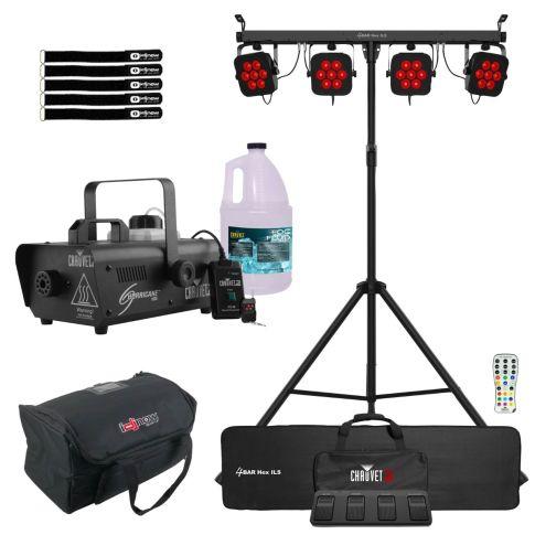 Chauvet DJ 4BAR Hex ILS Wash System & Fog Machine | IDJNOW