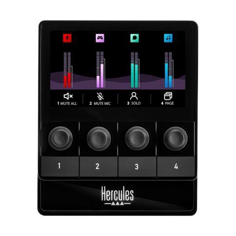 Hercules STREAM 100 Audio Controller for Streamers | IDJNOW