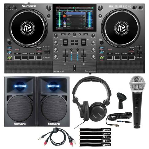 Numark MIXSTREAM PRO GO DJ Controller Starter Pack | IDJNOW