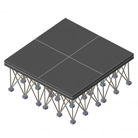 ProX StageX 8FT x 8FT x 32" Complete Stage System | IDJNOW