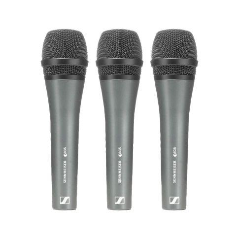 Sennheiser 3-PACK-E-835 Mic Set - Open Box Mint | IDJNOW