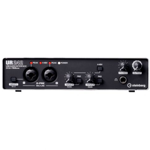 Steinberg UR242 4 x 2 USB 2.0 Audio Interface - Demo | IDJNOW